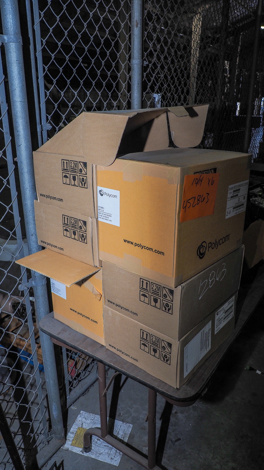 Polycom Video-Conferencing Equipment (6) - Swico Auctions